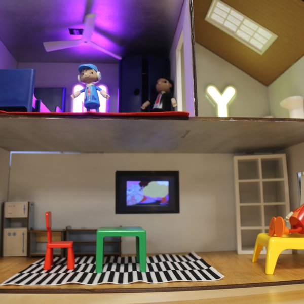 Gesture controlled Smart Dollhouse | Hackaday.io