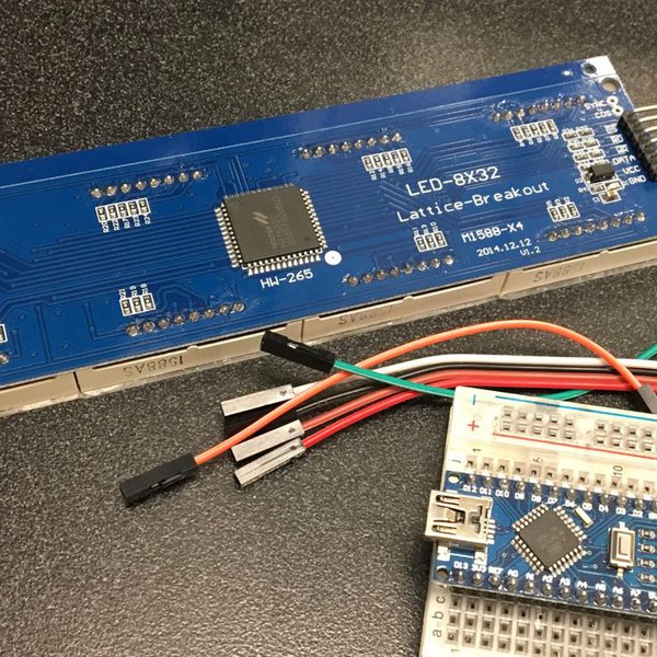 Arduino, HT16C32, and the Library | Hackaday.io