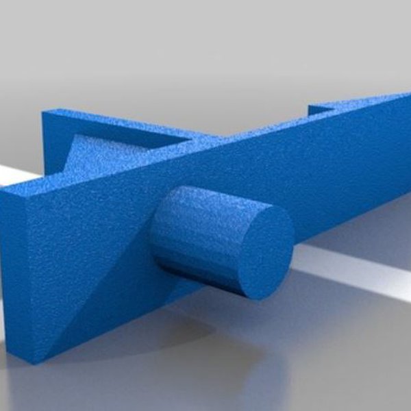 Simple but Effective Shelf Retention Bracket | Hackaday.io