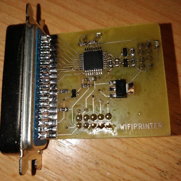 Wifi dot matrix printer adapter | Hackaday.io