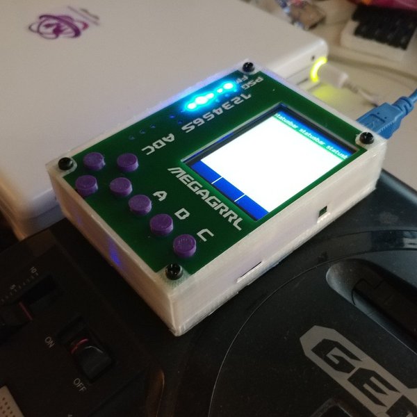 MegaGRRL - Portable YM2612 VGM Player | Hackaday.io