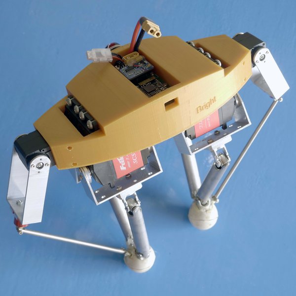 biped robot with Delta | Hackaday.io