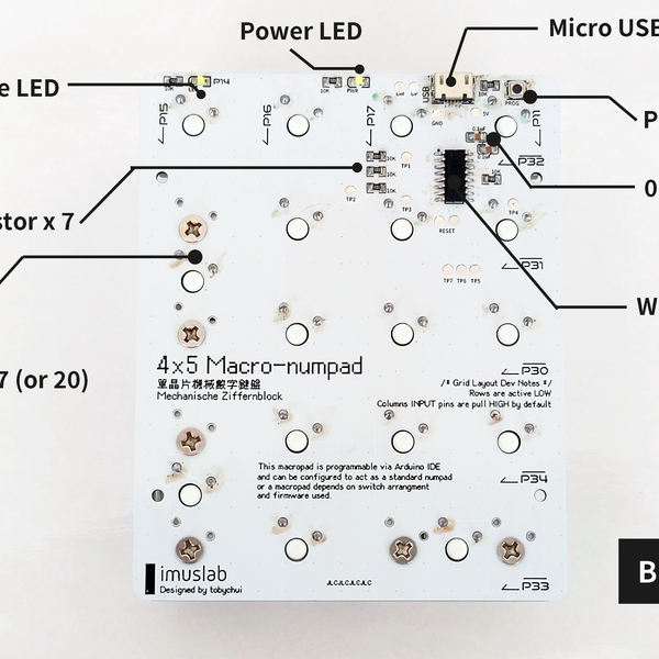 DIY $8 Mechanical Numpad | Hackaday.io