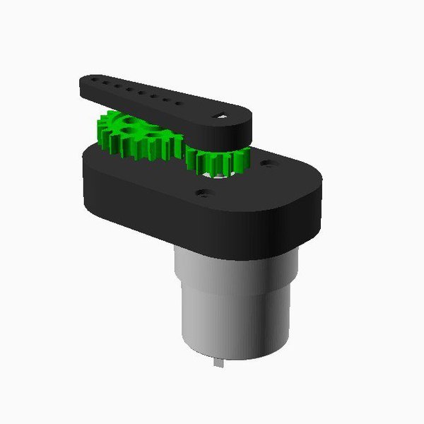 3D file DIY Servo motor model | Hackaday.io