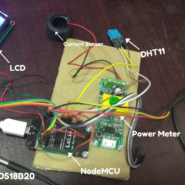 Weather and Energy Monitory system using IoT | Hackaday.io