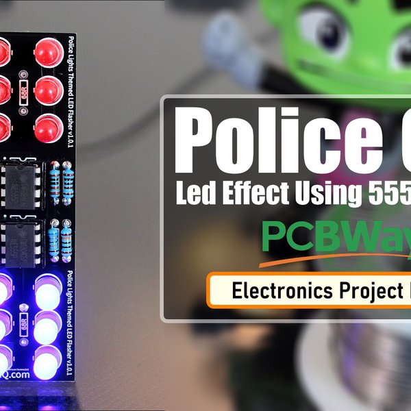 Police Car Led Effect Using 555 Timer IC | Hackaday.io