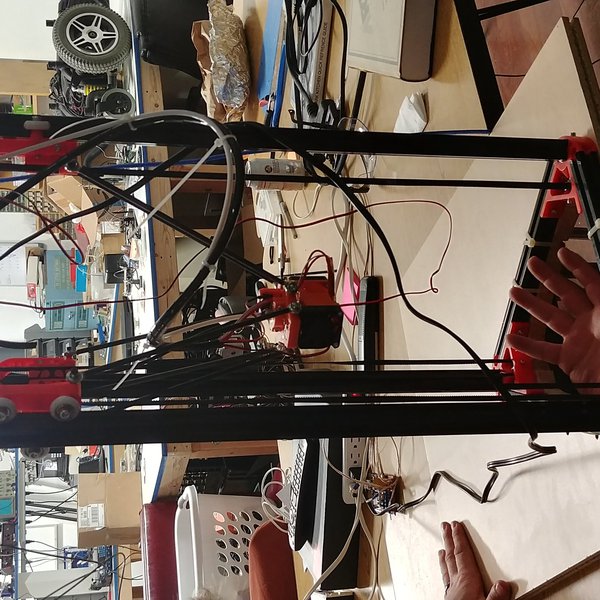 Robot 3D printer auto eject sys & web print queue | Hackaday.io