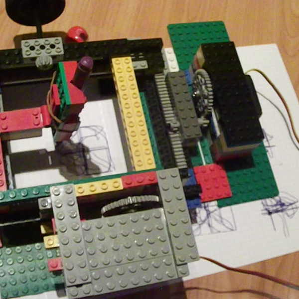Lego Drawing Machine | Hackaday.io