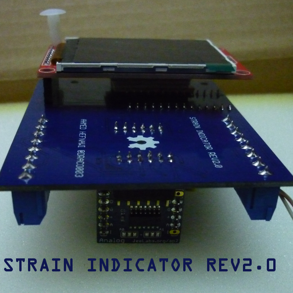 Strain Indicator V2.0 | Hackaday.io