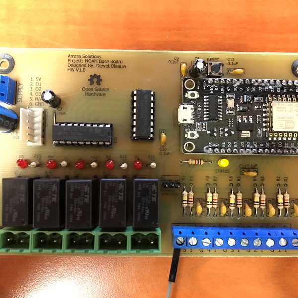 MQTT NOAH Baseboard | Hackaday.io