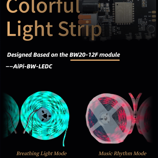 AiPi-BW-LEDC Light Strip Control Tutorial | Hackaday.io