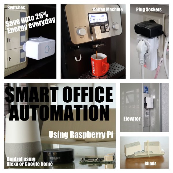 Smart office automation using Raspberry Pi | Hackaday.io