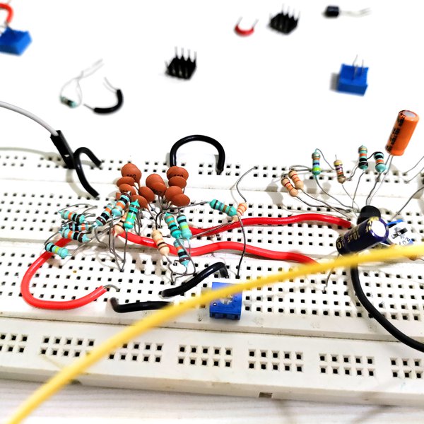 4096 Hz RC Phase-shift Oscillator using BJT | Hackaday.io