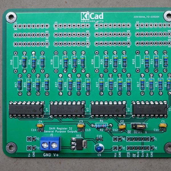 3 line to 32 line output expander | Hackaday.io