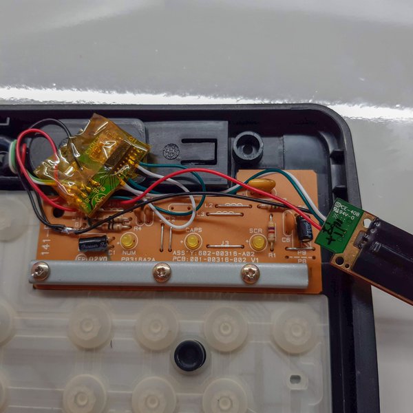 USB keyboard mod to add fingerprint reader | Hackaday.io