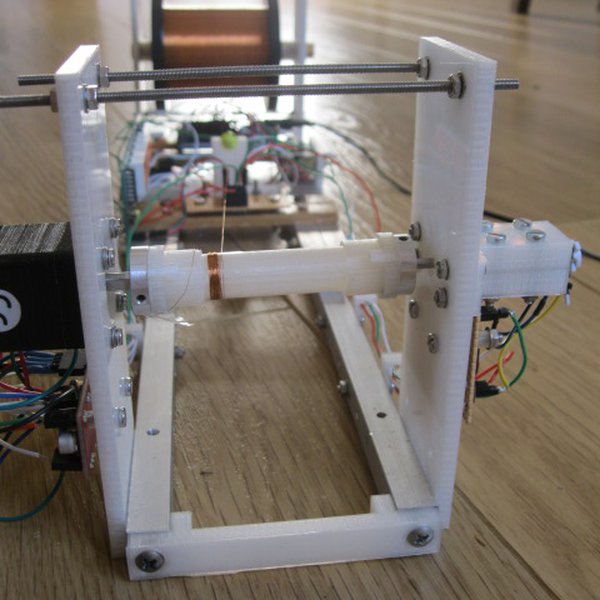 Slightly automatic coil winding machine | Hackaday.io