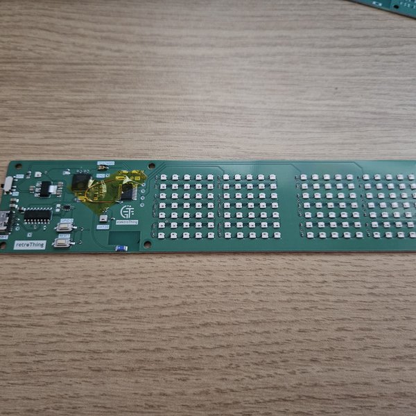 RetroThing | The Smart LED Micro Dot Clock | Hackaday.io