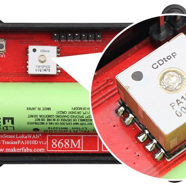 AgroSense_GPS Tracker_PA1010D LoRaWAN® | Hackaday.io
