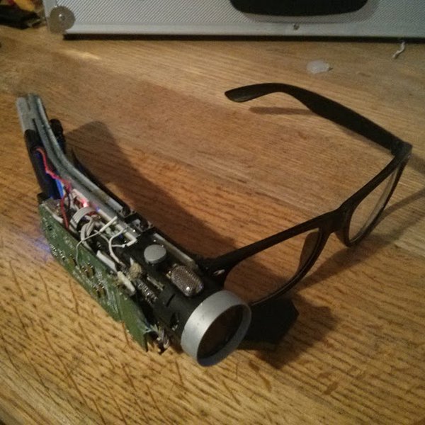 Homemade Google Glass | Hackaday.io