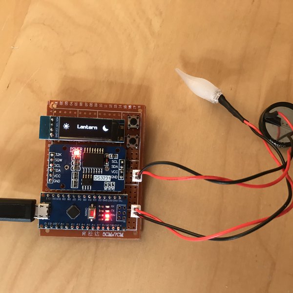 Sunrise / Sunset Lantern | Hackaday.io
