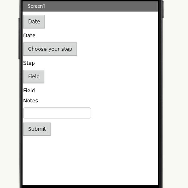 Simple Field Tracking App | Hackaday.io