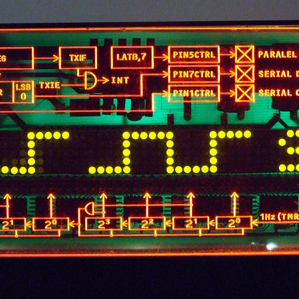 Waveshape binary clock | Hackaday.io