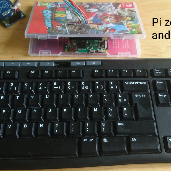 Pi zero w into a Logitech k260 wireless keyboard | Hackaday.io