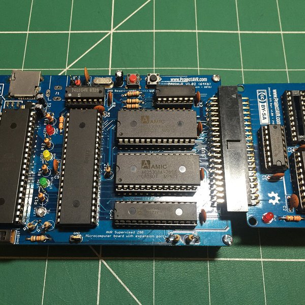 ZAViouR Board - AVR/Z80 Hybrid | Hackaday.io