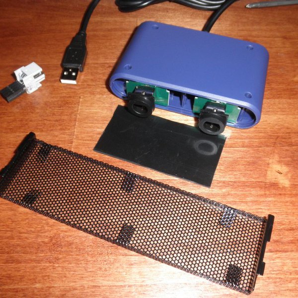 Desktop with GameCube controller ports | Hackaday.io