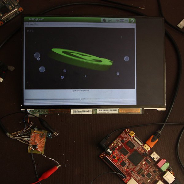 LVDS Laptop Display Interfacing | Hackaday.io
