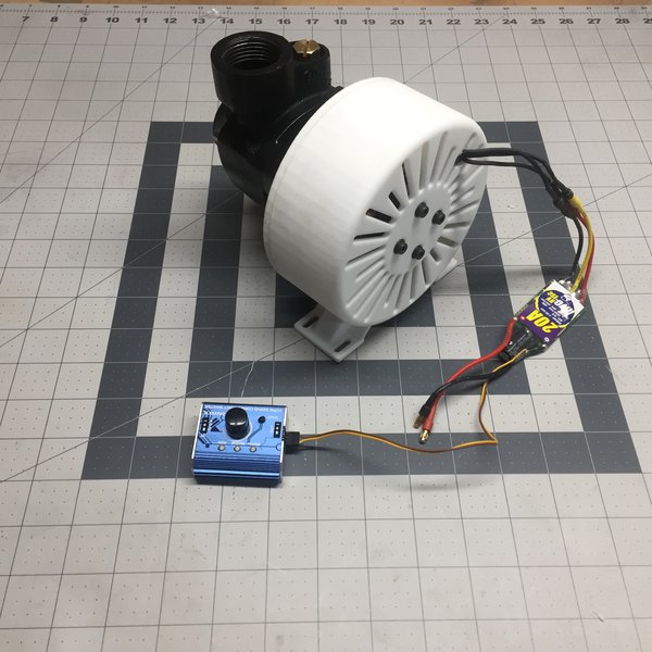 BLDC Variable Speed Water Pump | Hackaday.io