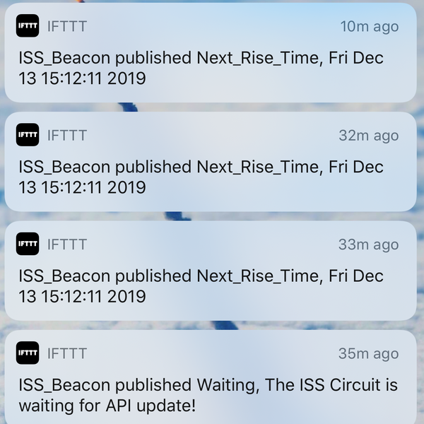 3D Printed ISS desktop beacon and IFTTT notifier | Hackaday.io