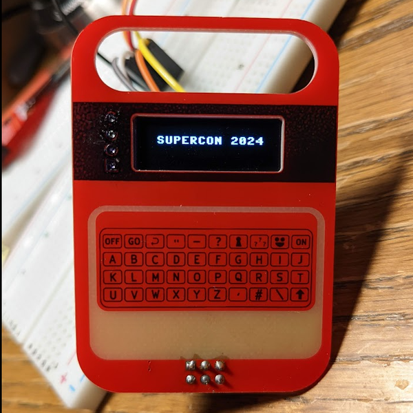 SAO Speak and Spell | Hackaday.io