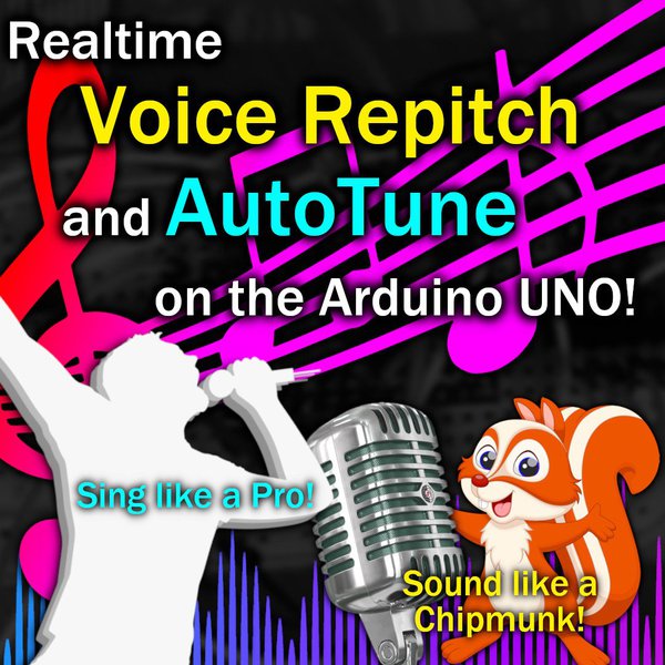 Realtime Voice Repitch and AutoTune with an Arduin | Hackaday.io