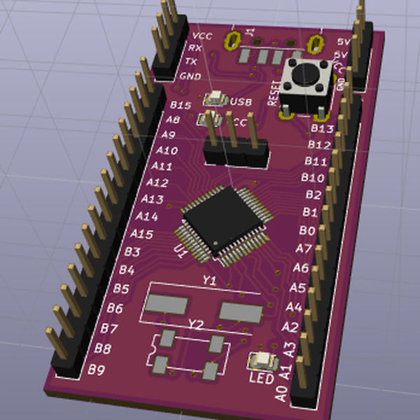 ARMed3 STM32 ARM Cortex M0 Development Board | Hackaday.io