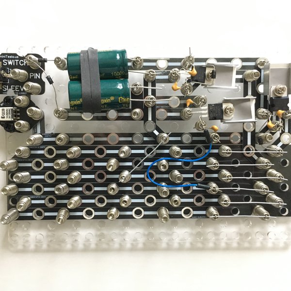 Solderless Modular Analog Synthesizer