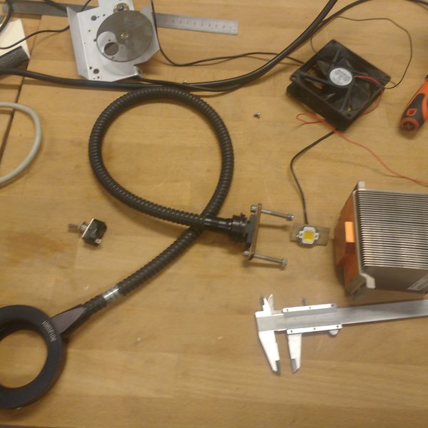 Lightsource for a microscope ringlight | Hackaday.io