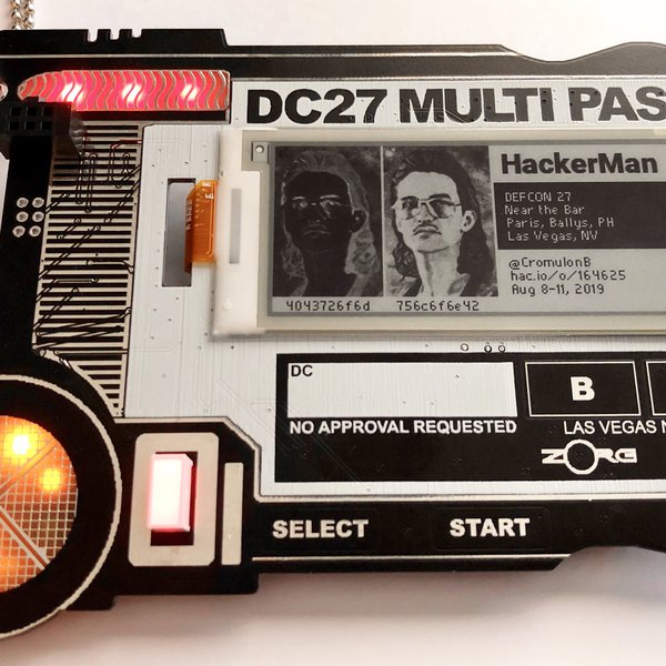 DC27 MULTI PASS | Hackaday.io