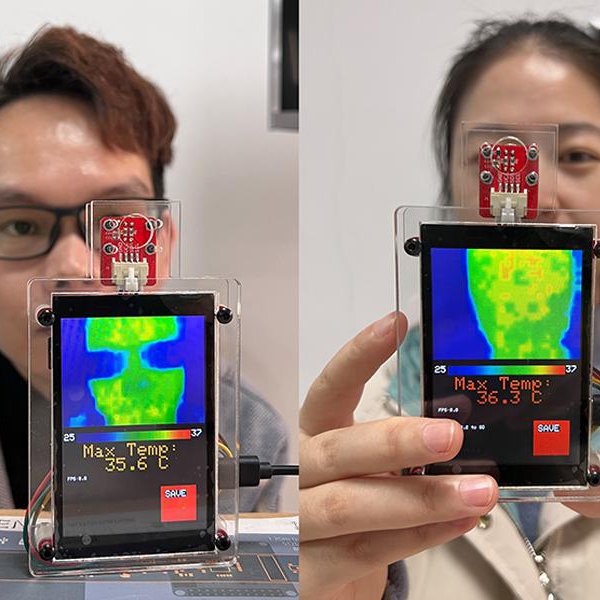 DIY ESP32-S3 Thermal Imaging Monitor | Hackaday.io