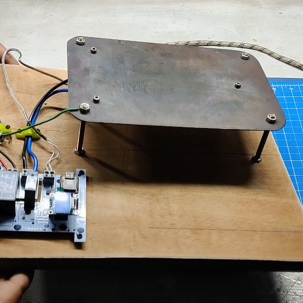 Makeshift Reflow Hotplate | Hackaday.io
