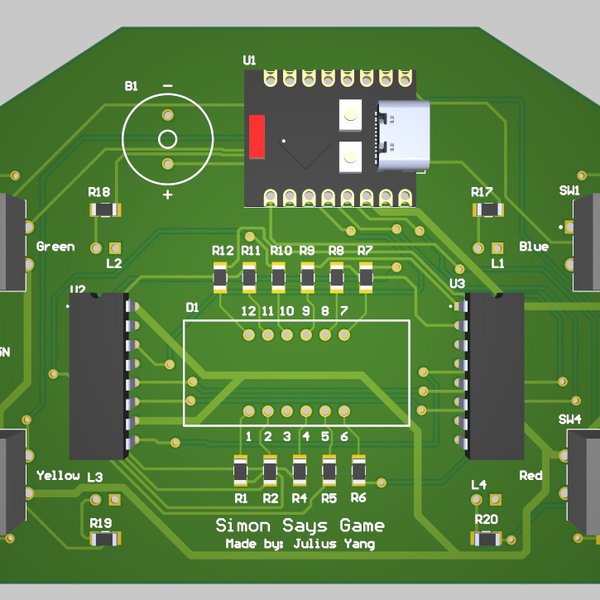 Simon Says PCB | Hackaday.io
