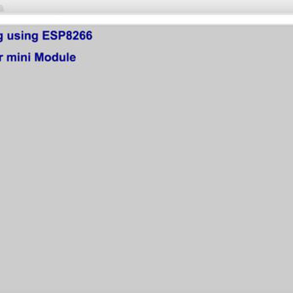 Esp8266 Wifi Weather Web App Using Arduino Ide