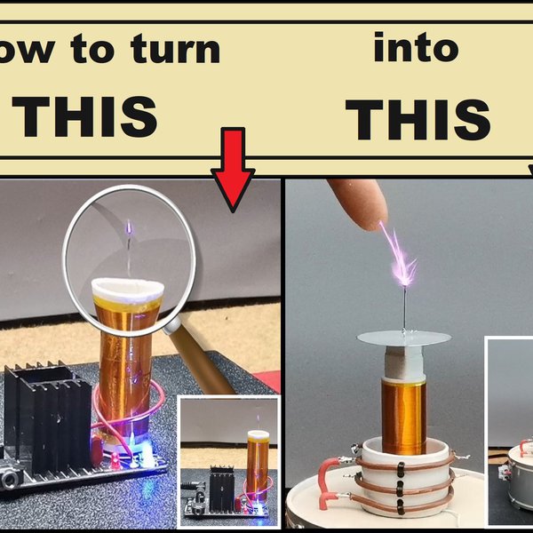 How to turn mini Tesla Coil into a powerful SSTC | Hackaday.io