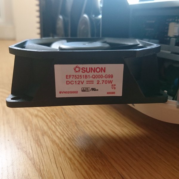 Optoma GT5500 fan replacement | Hackaday.io