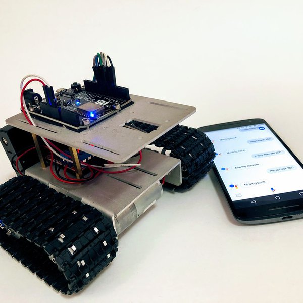 Wi-Fi Voice Controlled Robot with Google Assistant | Hackaday.io