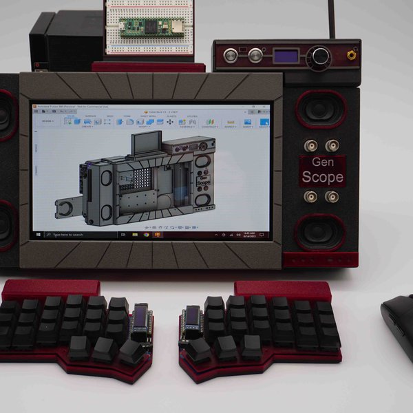 Cyberdeck Red V2 | Hackaday.io