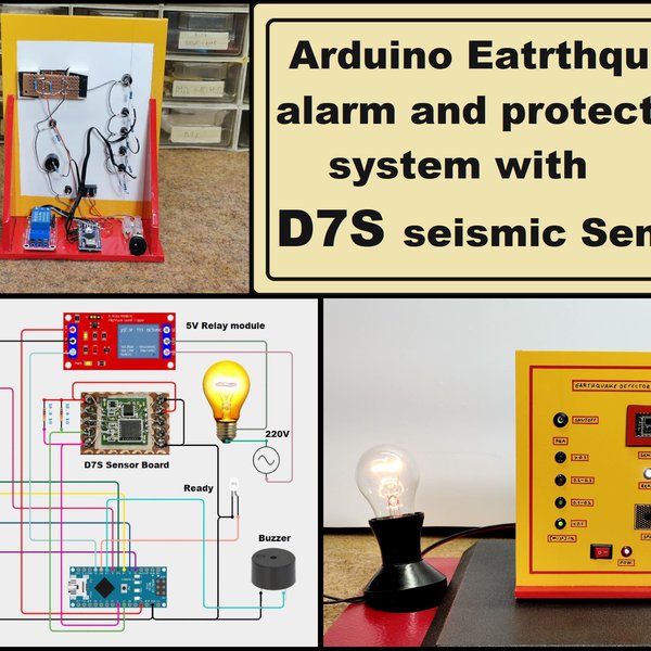 Arduino Eatrthquake alarm and protection system | Hackaday.io