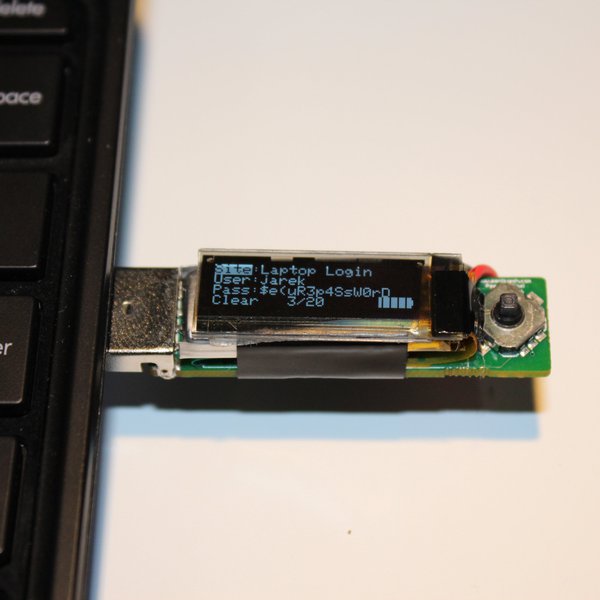 Zamek: The Offline Pocket Password Manager | Hackaday.io