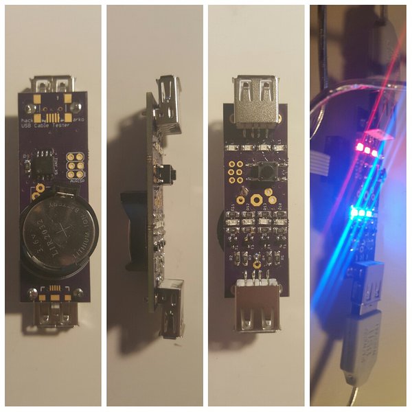 USB cable tester | Hackaday.io