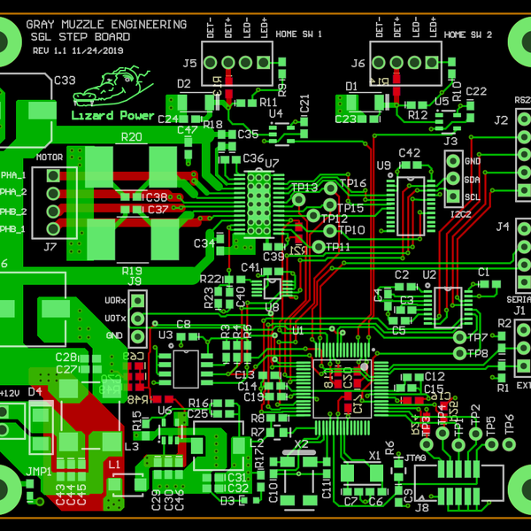 Single Axis Step Motor Controller/Driver Board | Hackaday.io